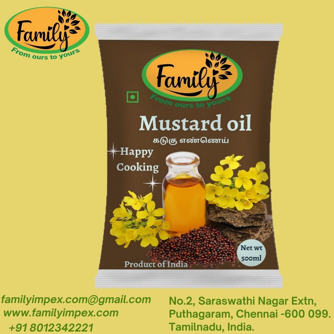 Mustard Oil Label