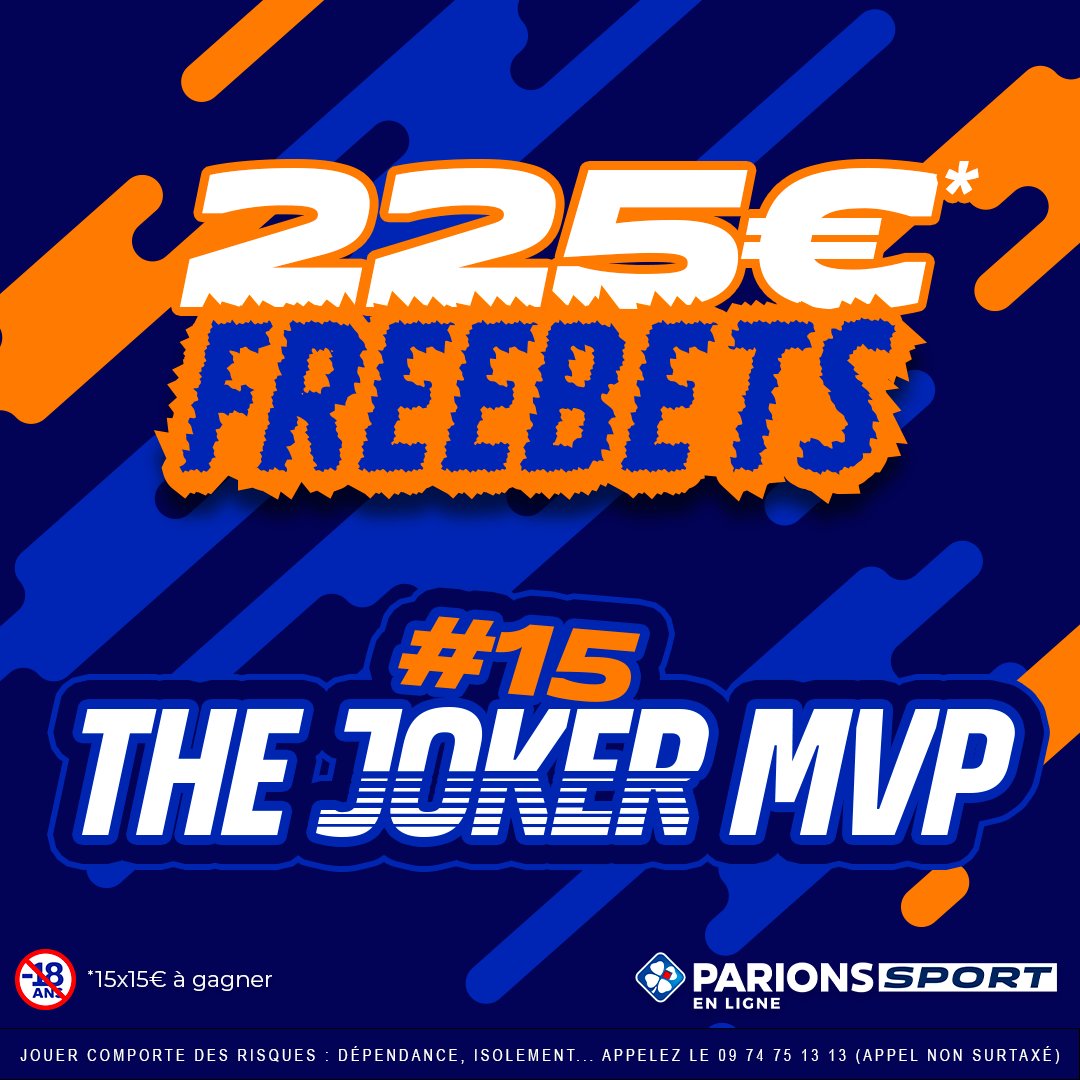 ParionsSport 🔞 on Twitter: "The Joker est élu MVP de la saison 2021-2022 🔥 Le numéro 15 des ...