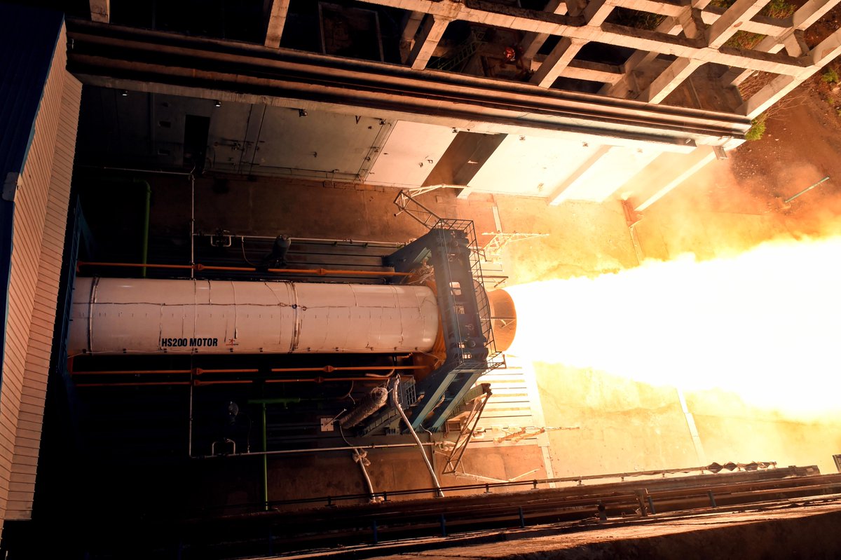 HS200 rocket booster is the human-rated version of the S200 rocket ...