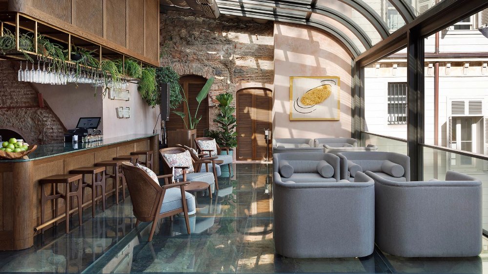 HELLO PR Group on Twitter: "The furnishings at this bar by Hello Client @lazzoni keeps the vibe ...