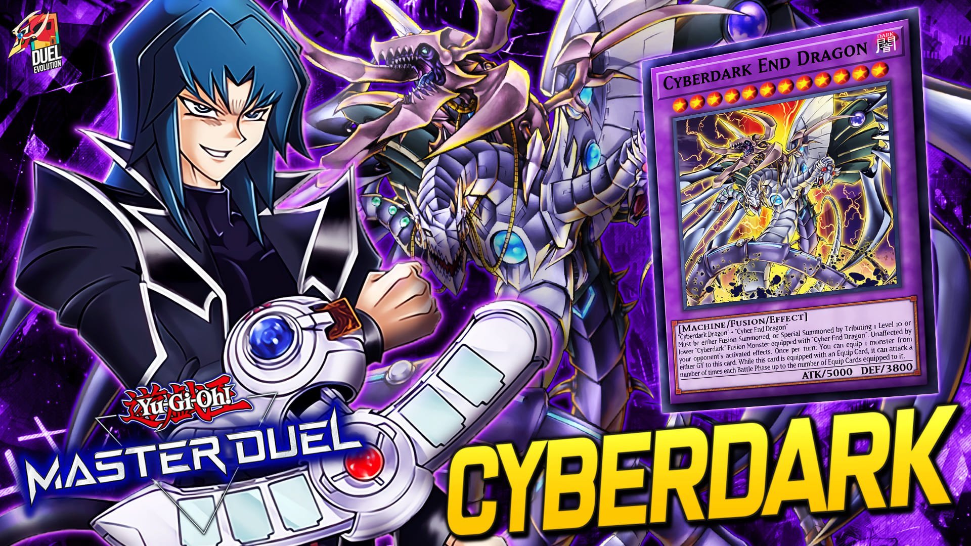 Cyberdark Dragon Wallpaper