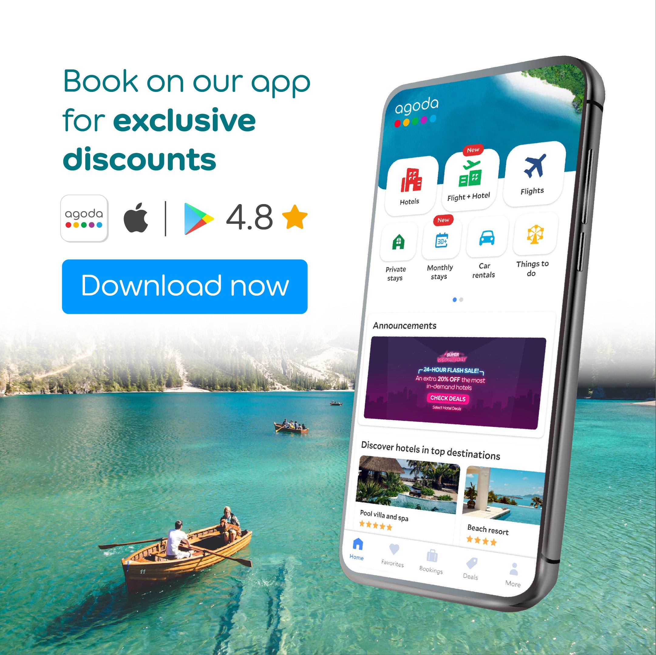 ជិតដាច់ឆ្នាំ ប្រយ័ត្នអត់កន្លែងដេក! ស្គាល់ App ២នេះ ចង់ទៅកន្លែងណា ក៏មិនខ្វះផ្ទះសំណាក់ បន្ទប់ជួលដេកដែរ