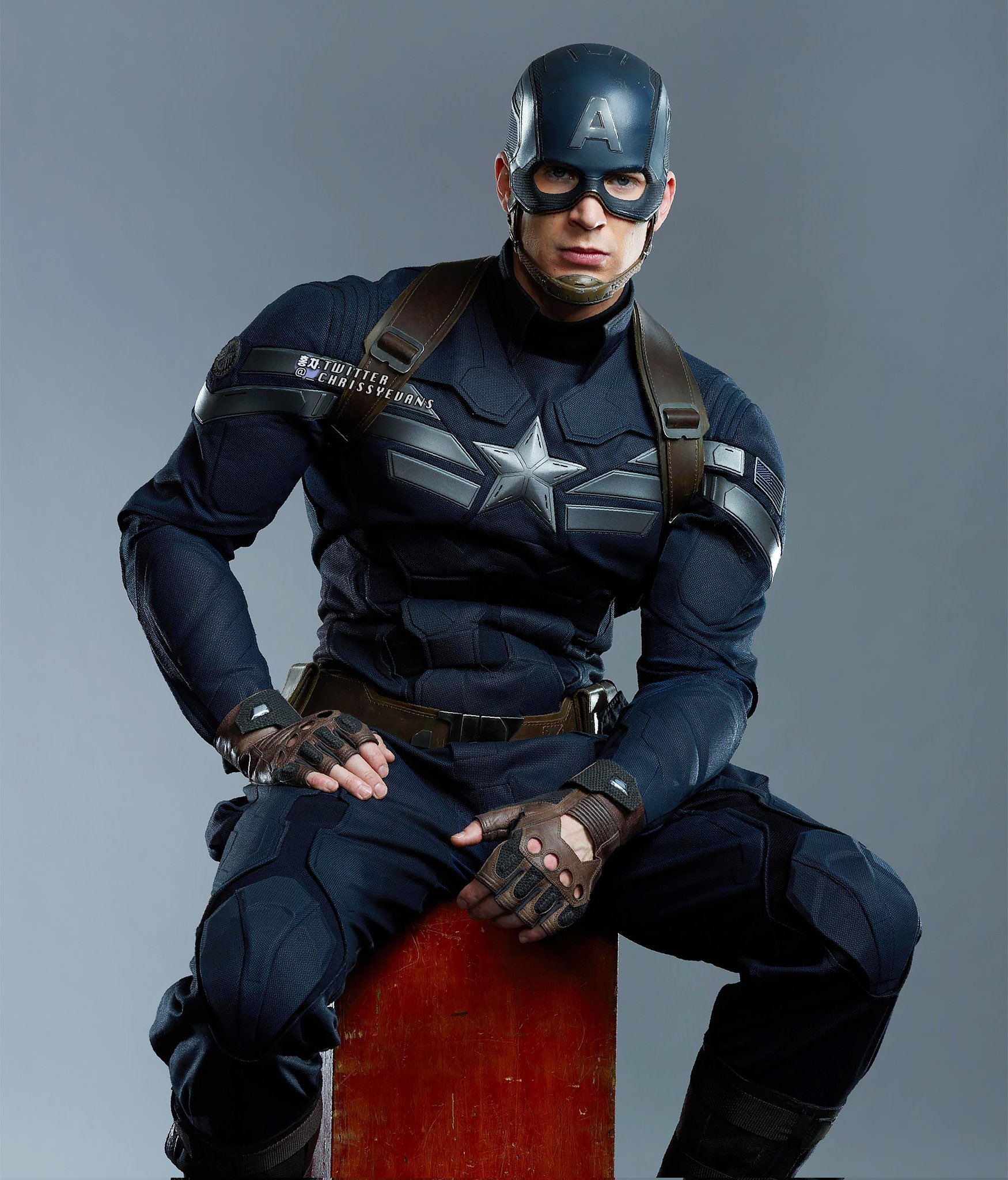 Chris Evans Winter Soldier Suit