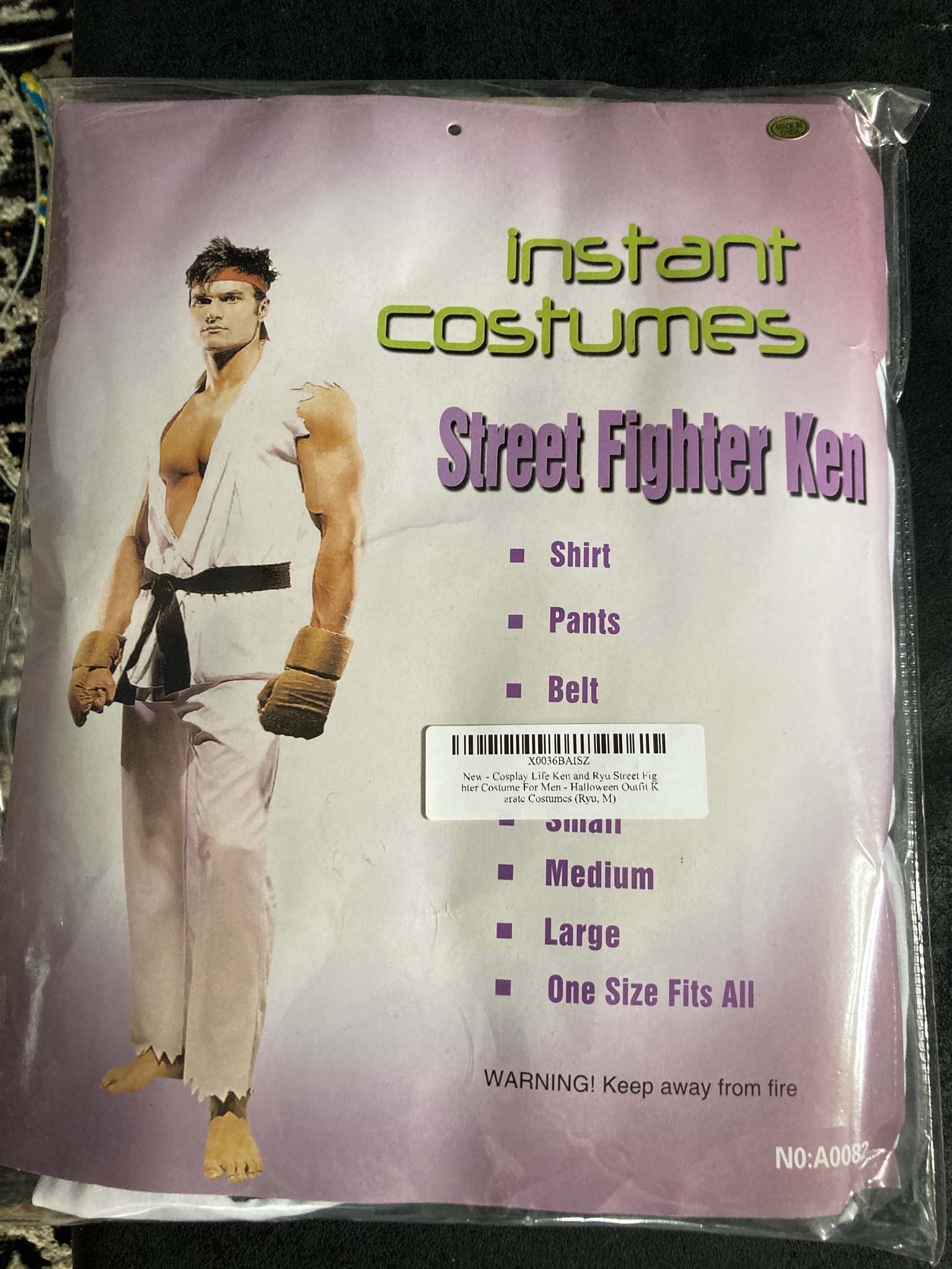 Ryu And Ken Costume