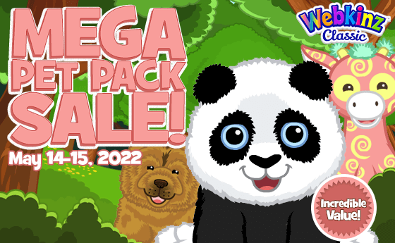 Ganz eStore on Twitter: "Ends tonight, May 15, 2022! $50 OFF Mega 30 Pet Packs! https://t.co ...