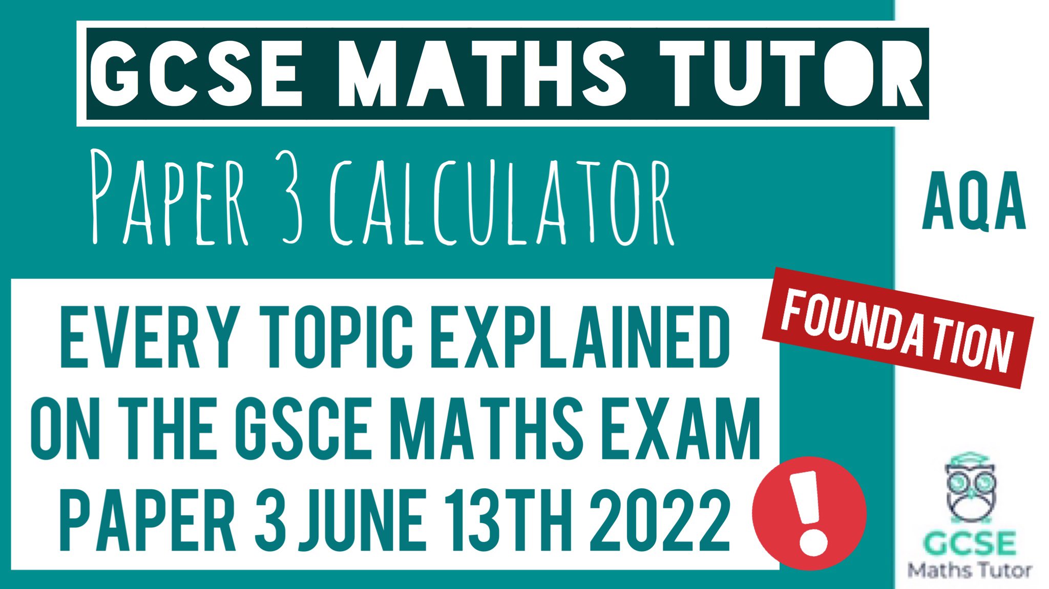 The GCSE Maths Tutor on Twitter: The GCSE Maths Tutor on Twitter: