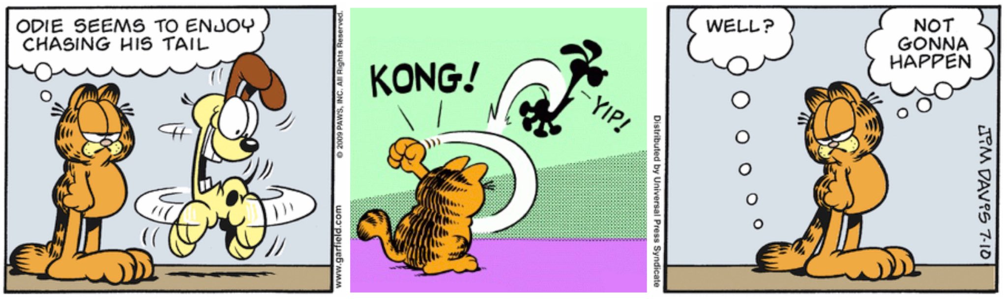 Garfield Odie Comic