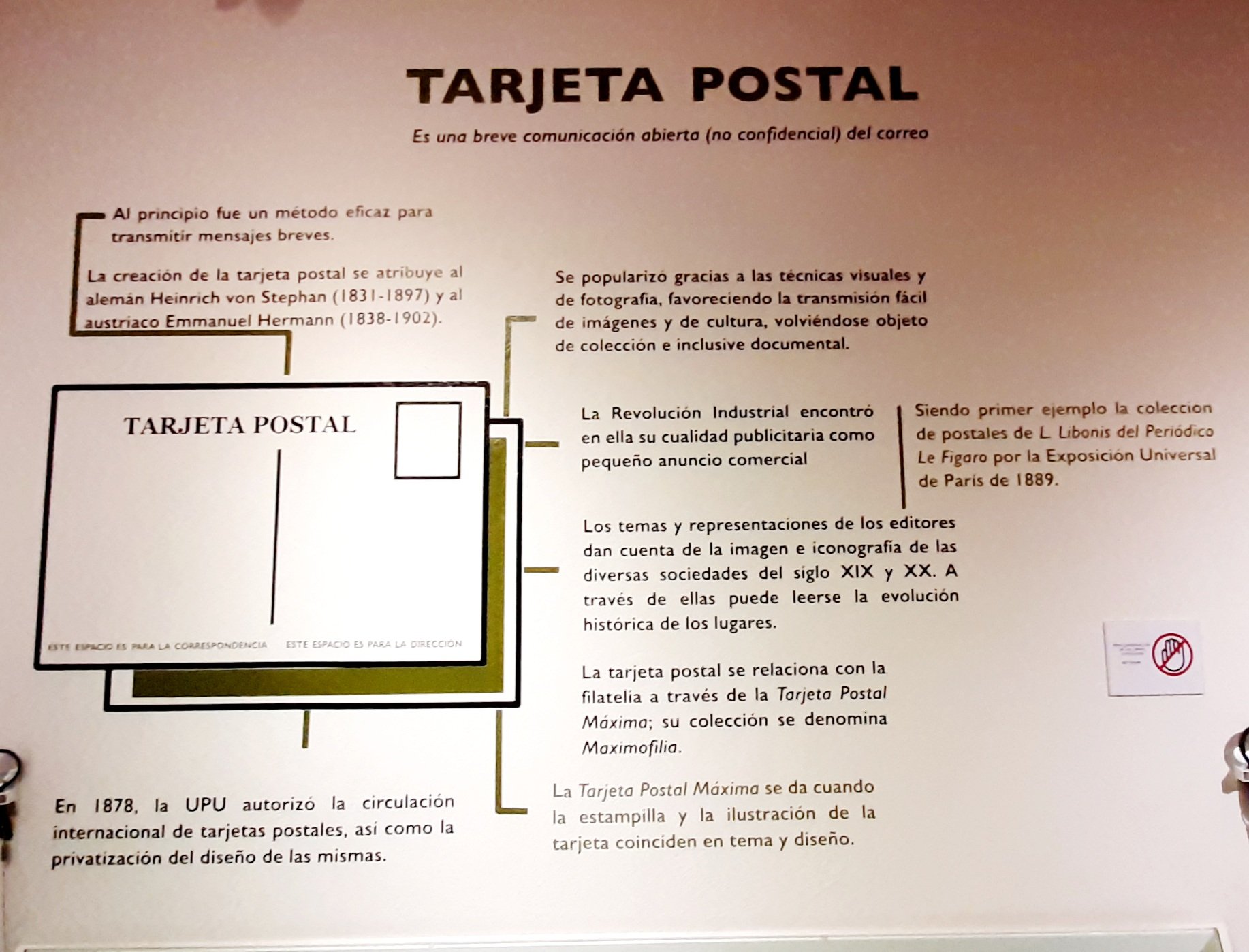 Tarjeta Postal Ejemplo