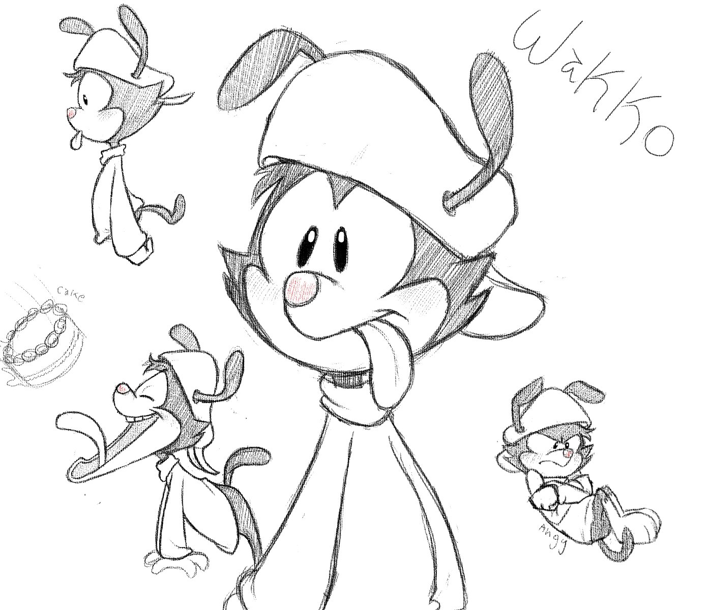 Animaniacs Wakko Coloring Pages