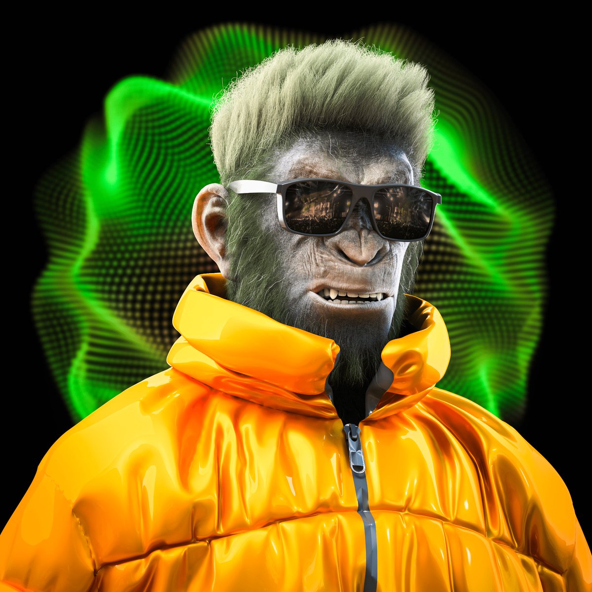 PLUR is a PFP collection of extraordinary 3D artistic designs, all free ...