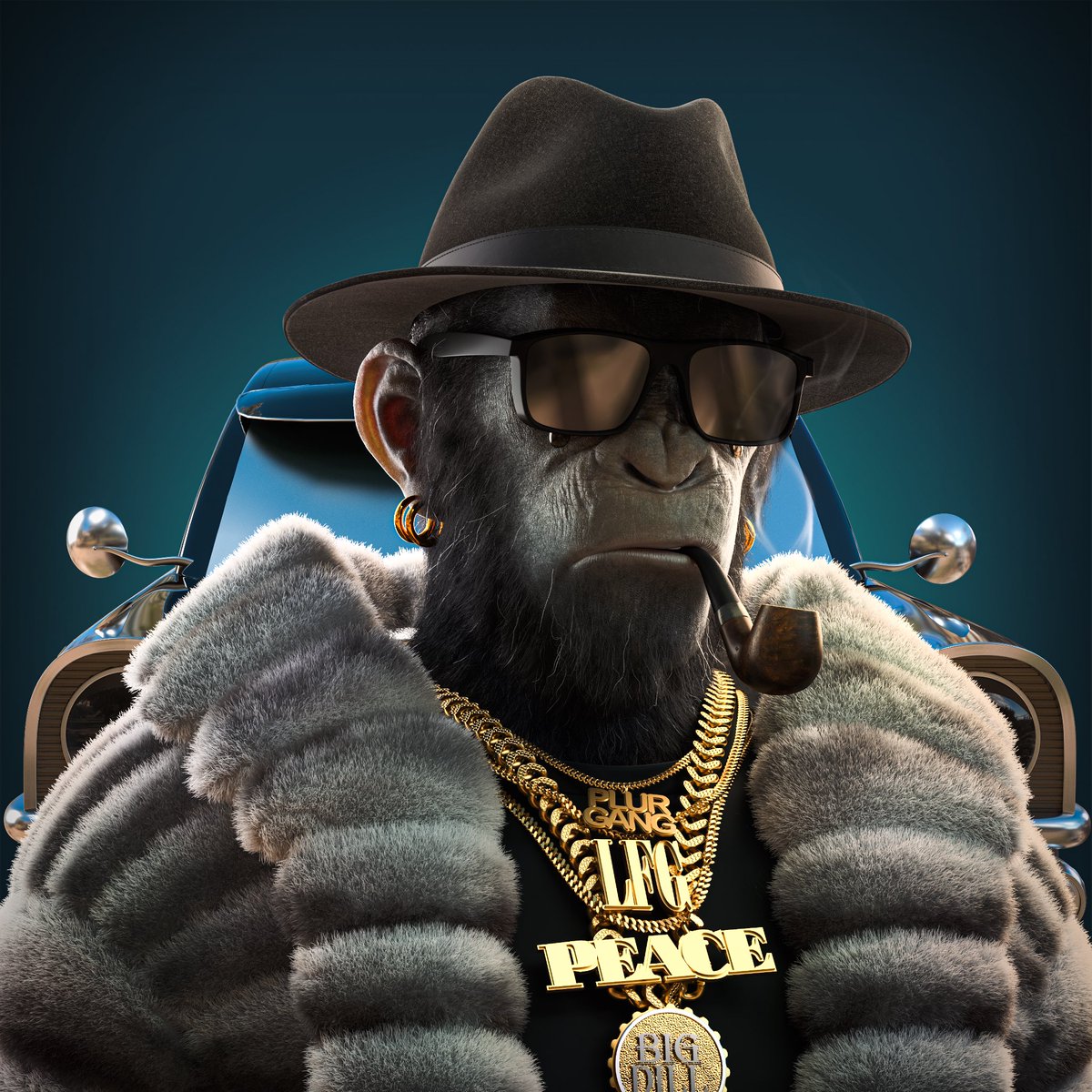 PLUR is a PFP collection of extraordinary 3D artistic designs, all free ...