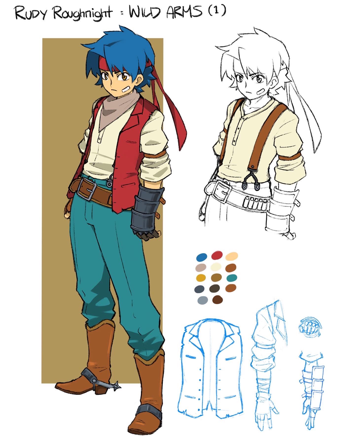 Wild Arms 2 Characters