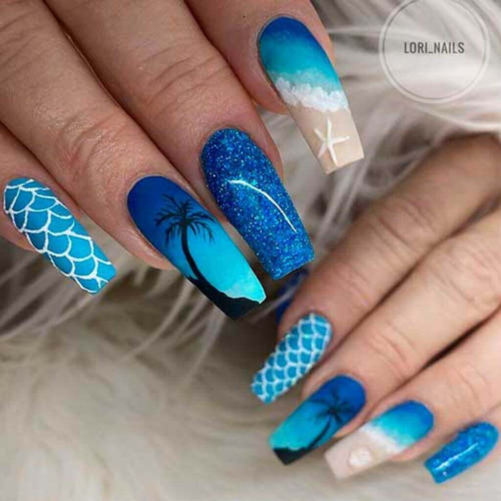 Ocean Nail Art
