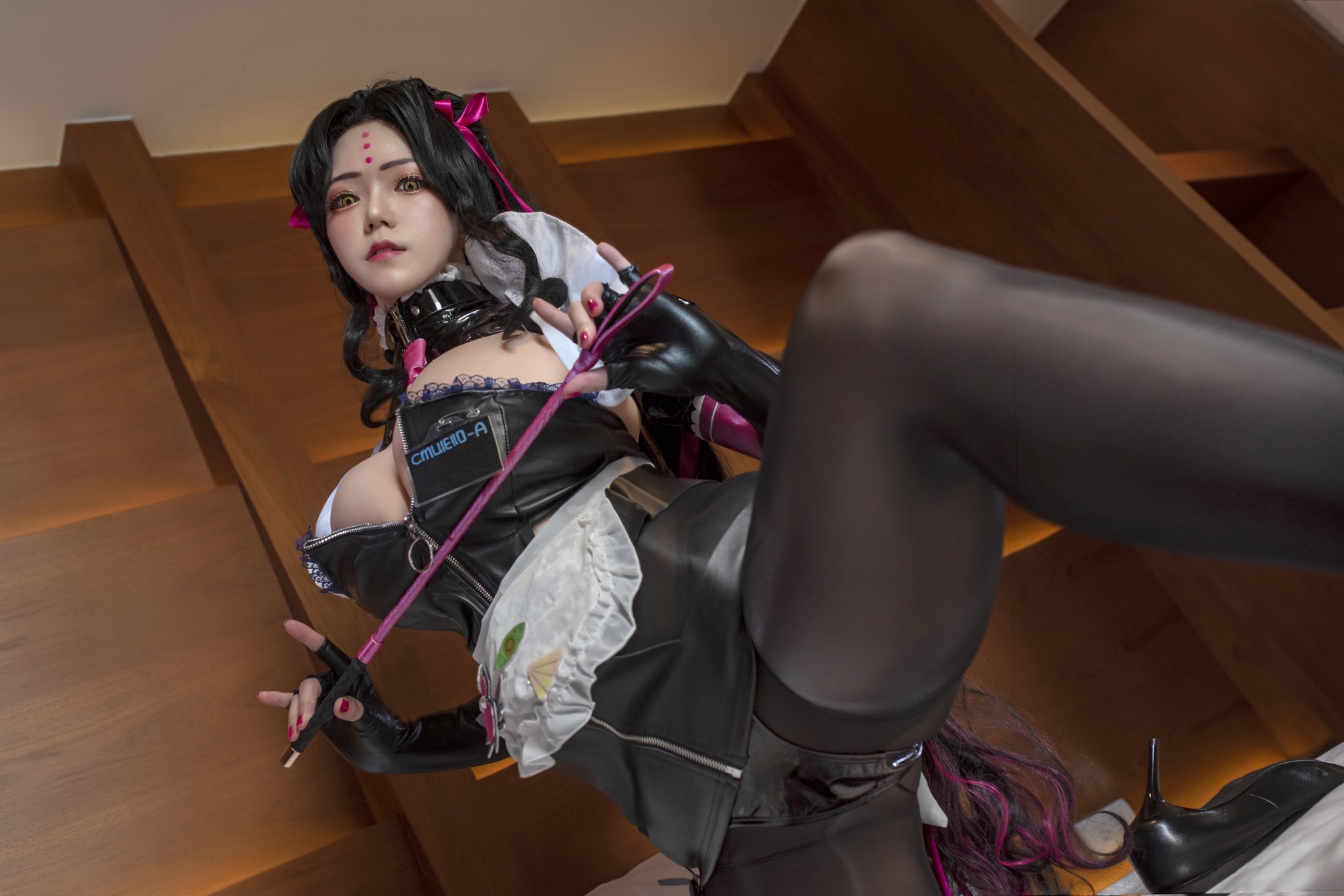 小靜Shizu on Twitter: "【FGO-Sesshouin Kiara】 「Mater，請讓女僕打掃乾淨吧！」 “Master, I’ll clean it all.” Full ...