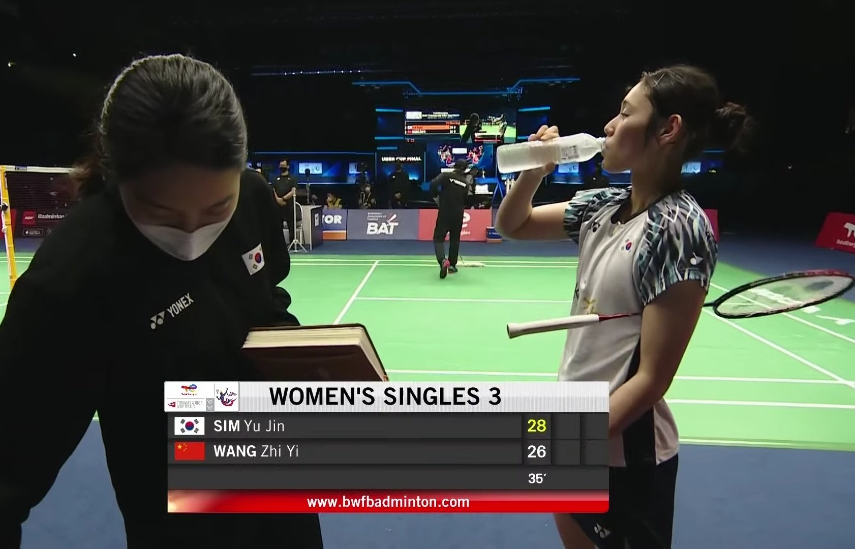 Z 🇲🇾 on Twitter: "This match, was a high-quality match from Sim Yu Jin & Wang Zhi Yi🙌 Both need ...