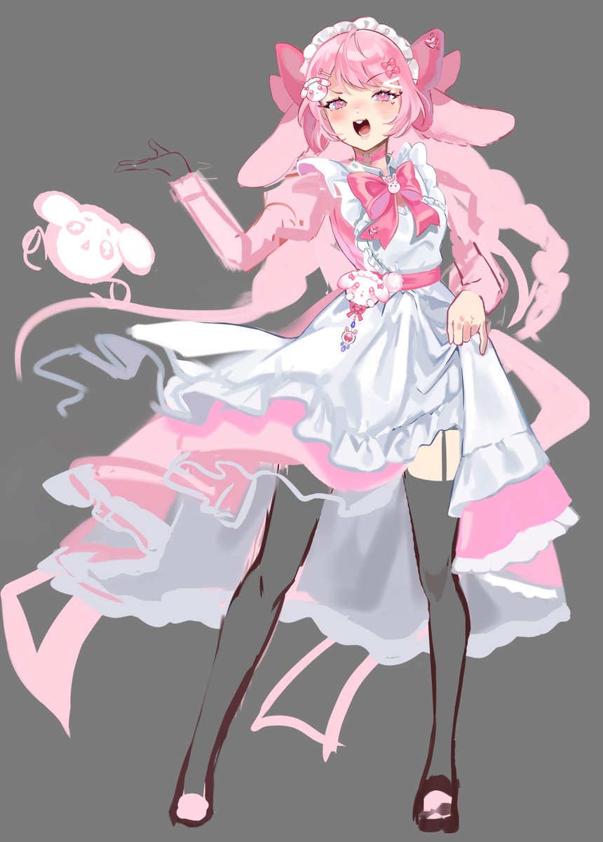 「Progress ơn no lineart challenge 」|Alice Vu ☁️ Vtuber Debut: TBAのイラスト