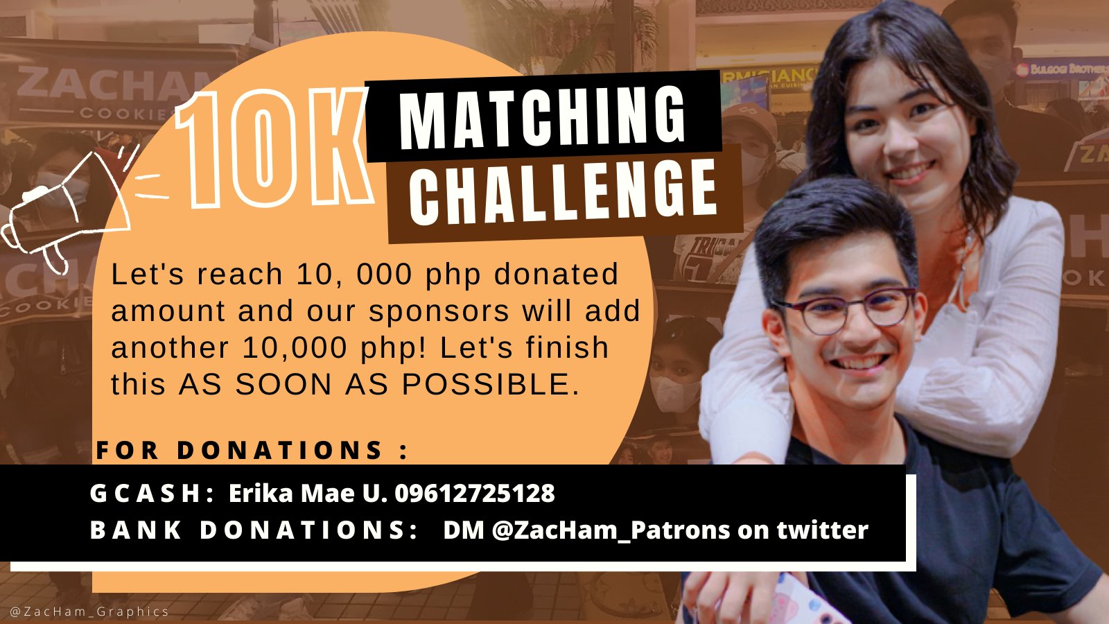 ZACHAM OFFICIAL on Twitter: "📢[10k php Matching Challenge] Cookies let's spread this and let's ...