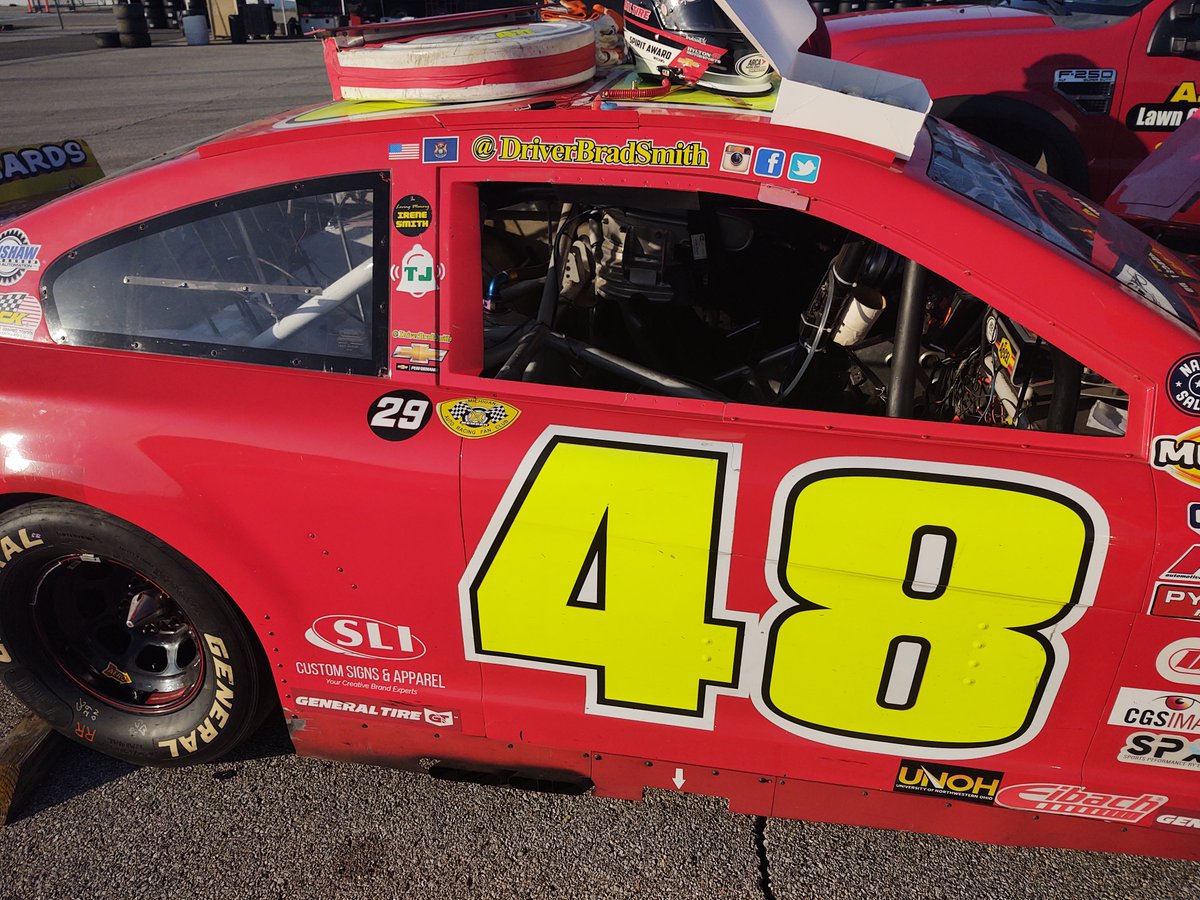 Brad Smith Arca car is a Ryan Newman 2003 Penske car. Brad has ran 58 ...