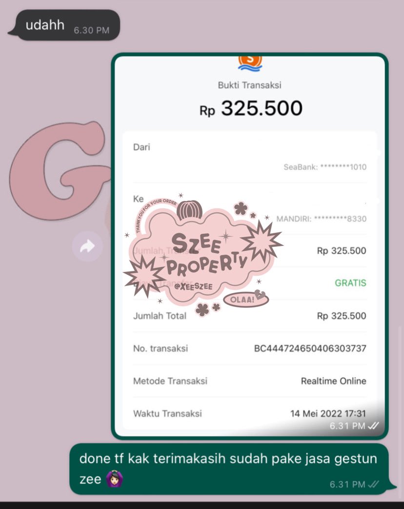 szee | Open Gestun Instan •ᴥ• on Twitter: "235. Gestun spaylater instn to MANDIRI https://t.co ...