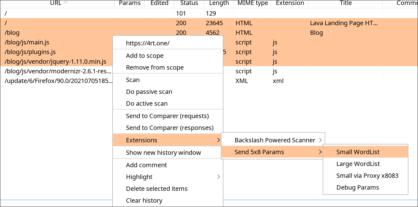 Emad Shanab - أبو عبد الله on Twitter: "x8-Burp :- Hidden parameters discovery suite Burp Suite ...