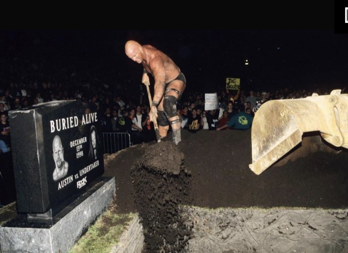 Stone Cold Vs Undertaker Buried Alive Match