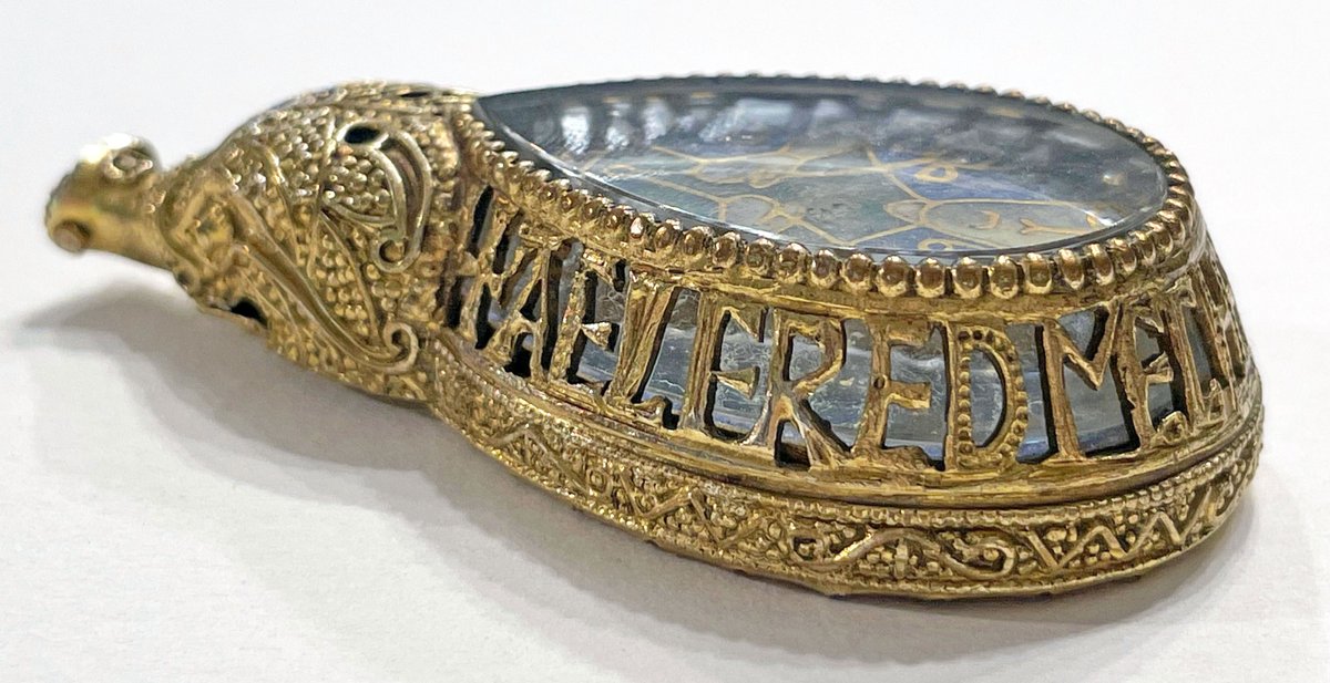 The extraordinary Anglo-Saxon Alfred Jewel, in gold and rock-crystal ...