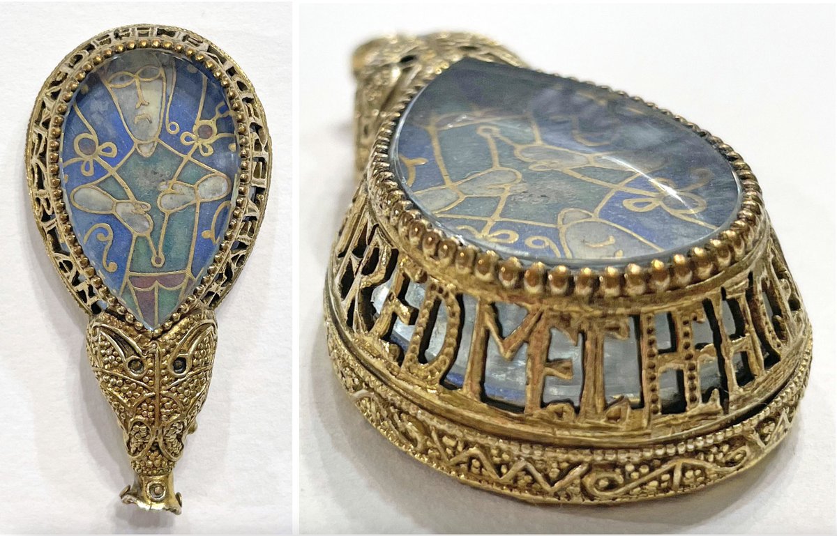 The extraordinary Anglo-Saxon Alfred Jewel, in gold and rock-crystal ...