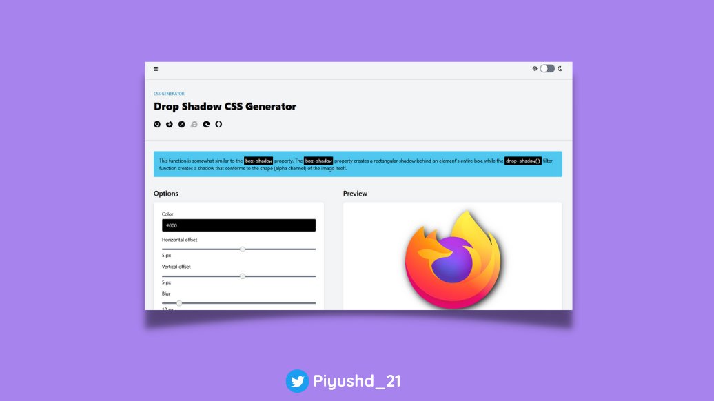 🔶30+ #CSS Code Generators🔶 A MEGA Thread🧵👇 - Thread from Piyush ...
