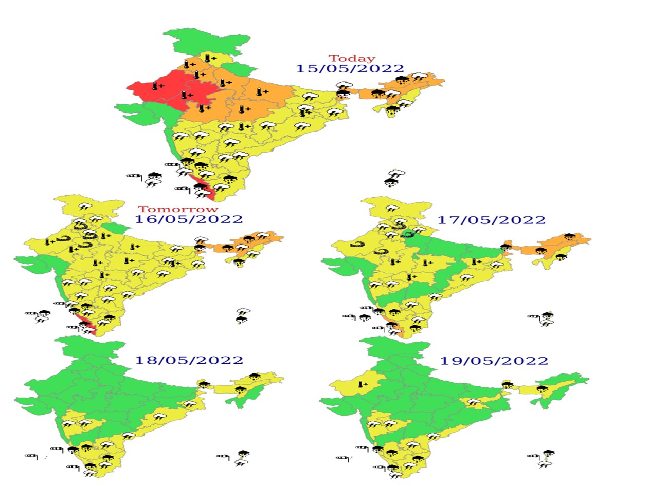 India Meteorological Department on Twitter: "Isolated extremely heavy falls likely over Kerala ...