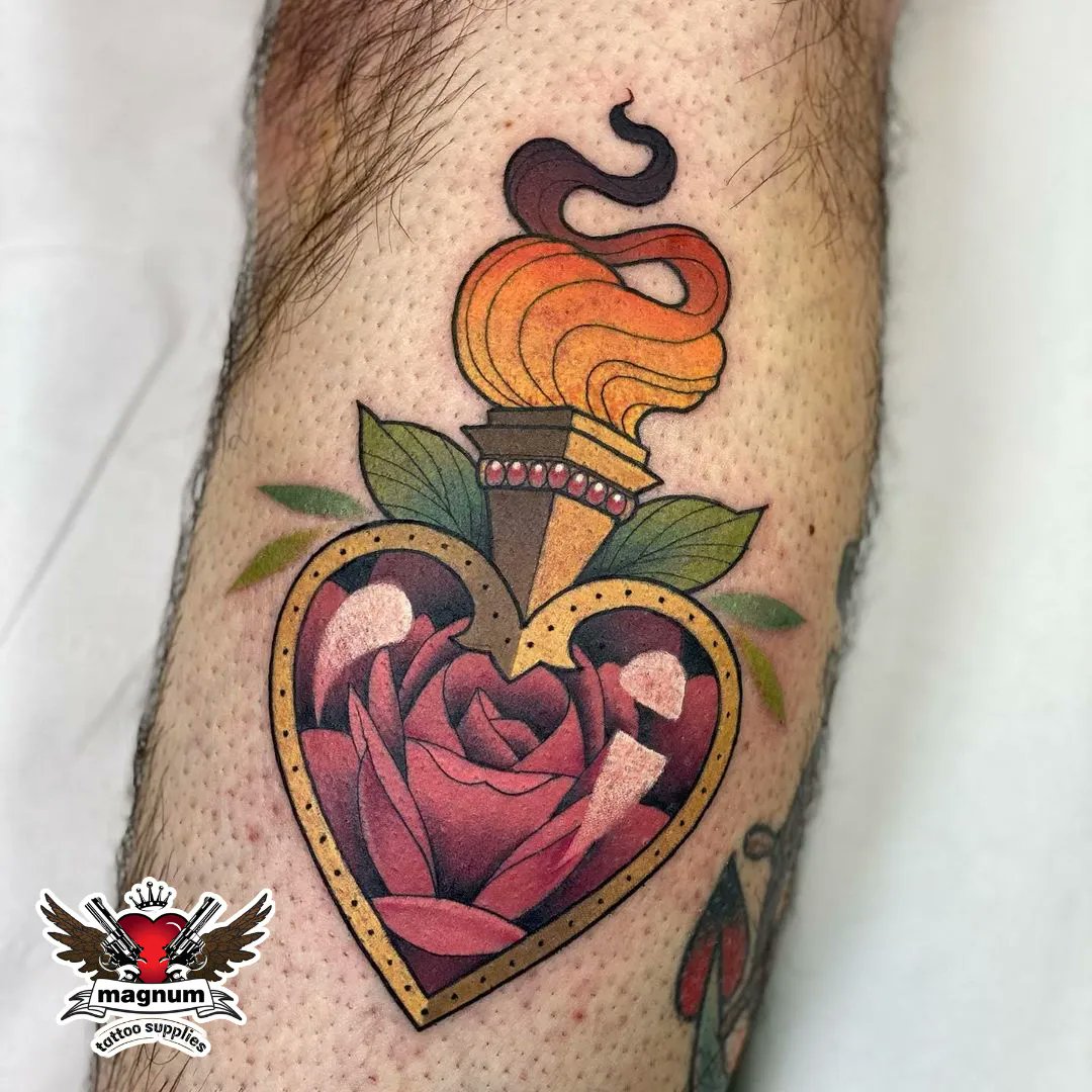 Beautiful Heart Tattoos Forever Wearing My Grandma's Beautiful Heart