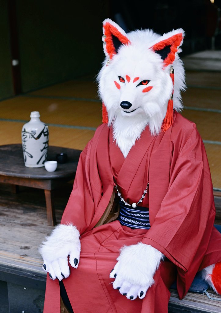 ⛩️Maro-麿⛩️ on Twitter: "Rustic tranquility🍶 #FursuitEveryday https://t.co/LrKdyApHdz" / Twitter