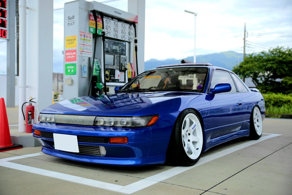 𝔊𝔞𝔩𝔩𝔬 on Twitter: "RT @E_KPS13: それなりに形になって来ましたのでざっくり愛車紹介 日産 シルビア S13 Q's エンジン:S15 SR20DET換装 ホイール ...