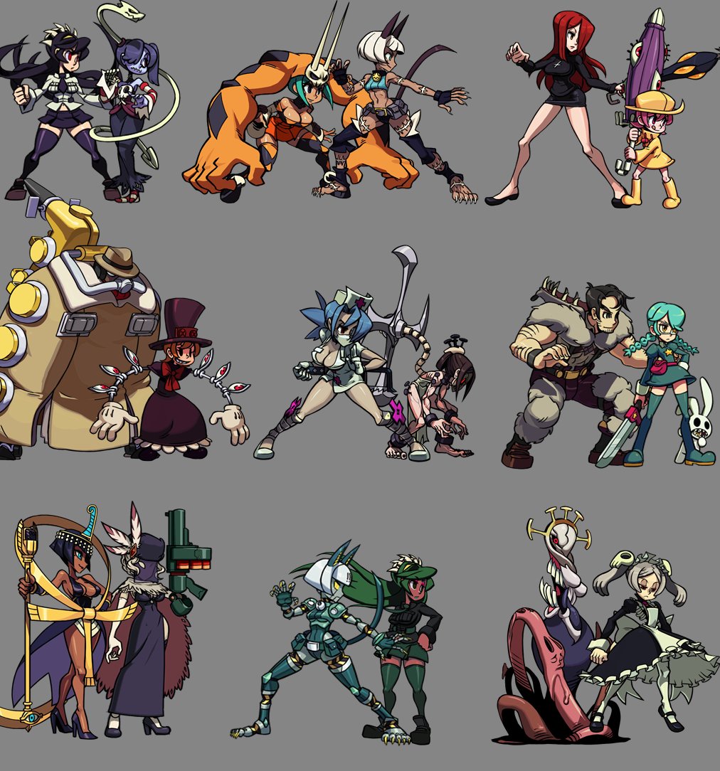 Skullgirls Characters