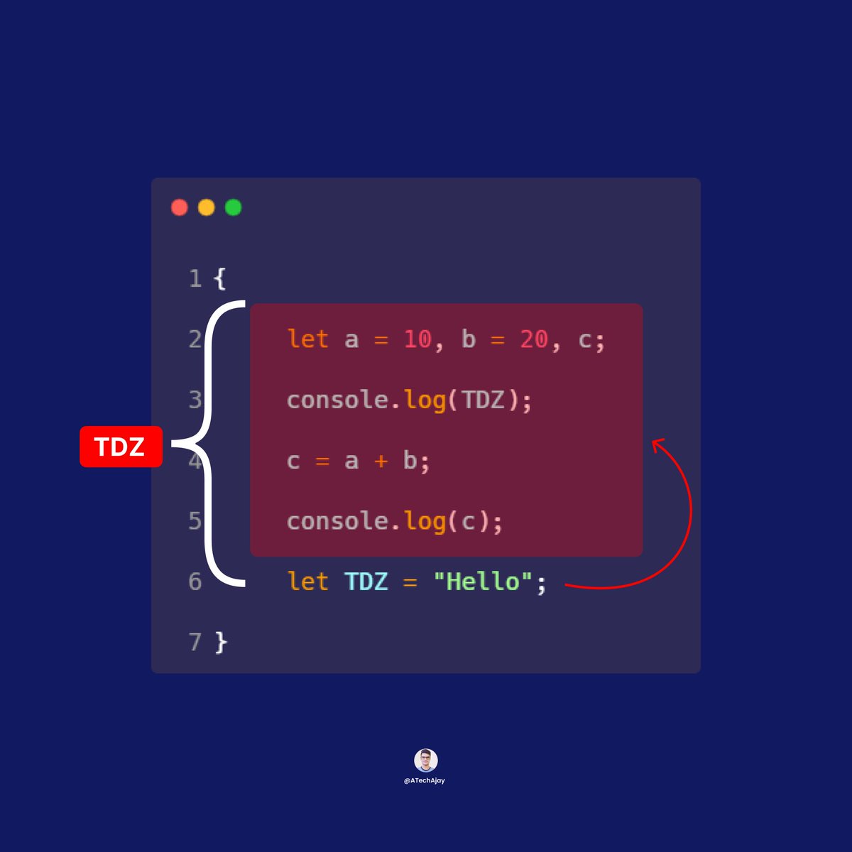🤯 Under the hood of the JavaScript series! 5️⃣ HOISTING & TDZ(Temporal ...