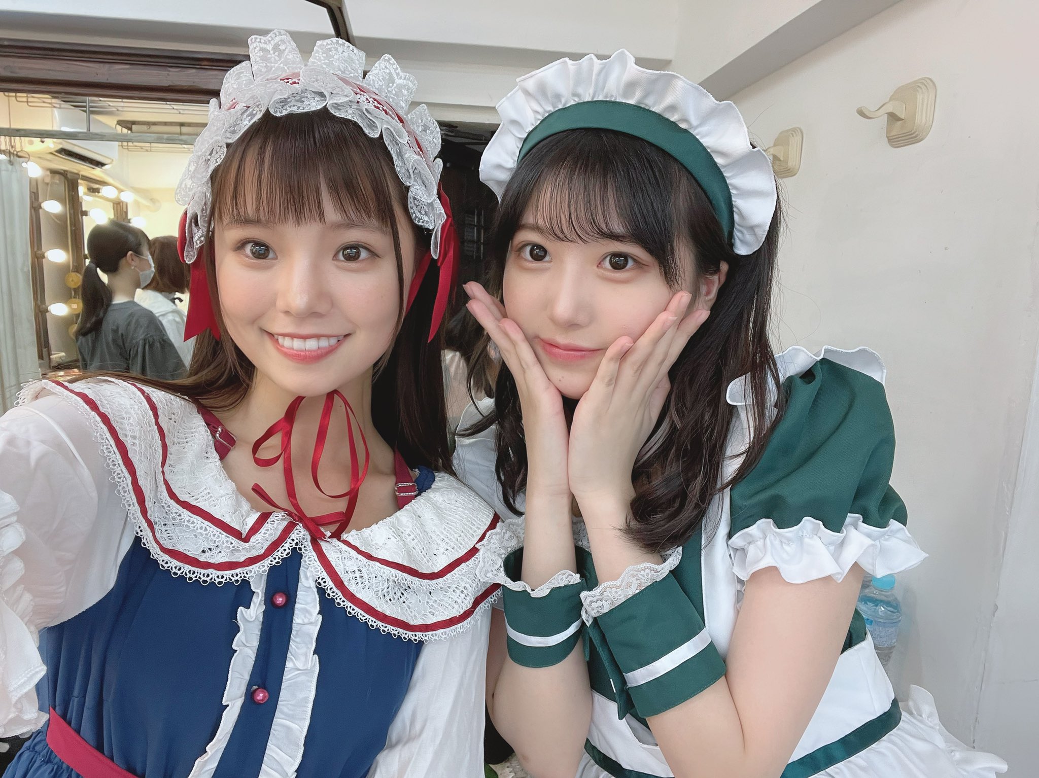 遥りさ(HARUKA RISA ) on Twitter: "りゆちゃんとも初めましてしました。 メルヘンコンビ📸 かわええなあ〜 #イマドキ撮影会 #オフショット #メイド #ロリータ ...