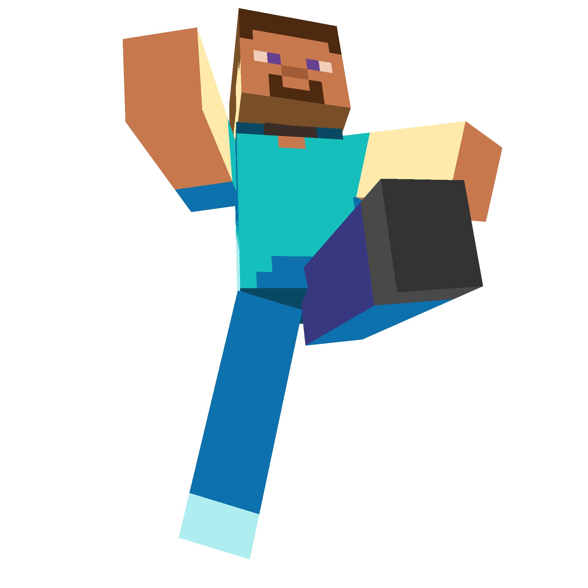 Minecraft Steve Render