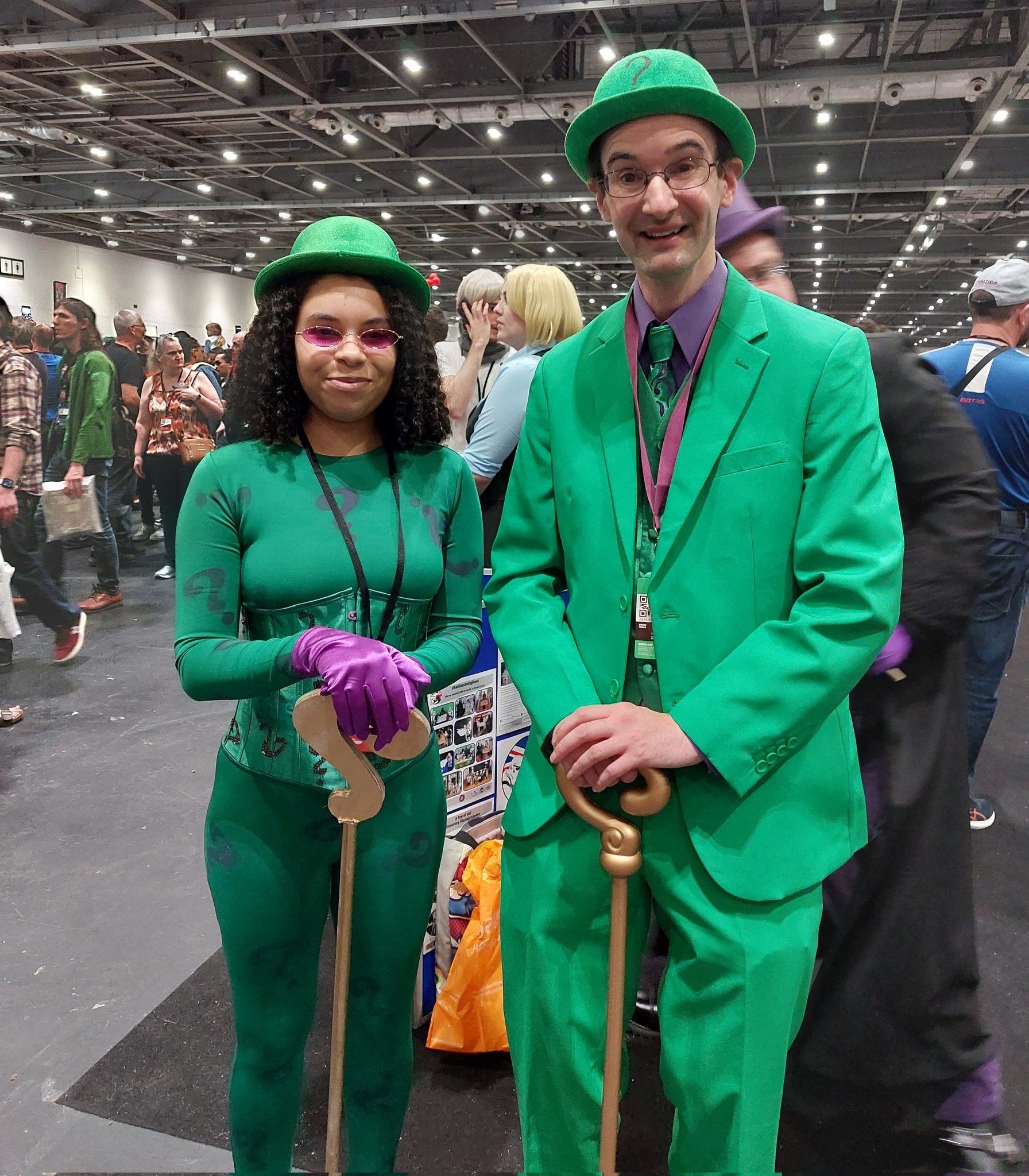 Riddler Cosplay Comic Con