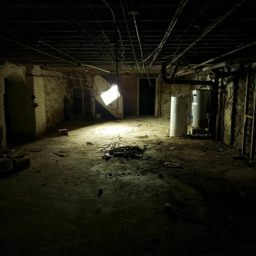 Dark Basement Lighting