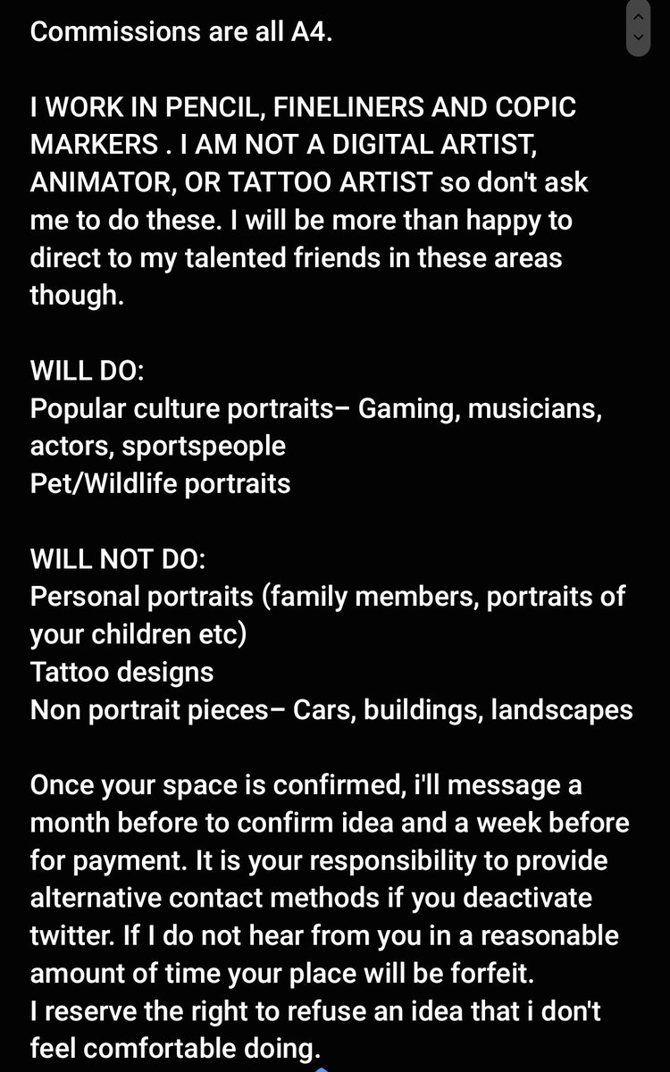 Cealaigh (Commissions closed) on Twitter: "Had a few queries about payment recently! Please read ...