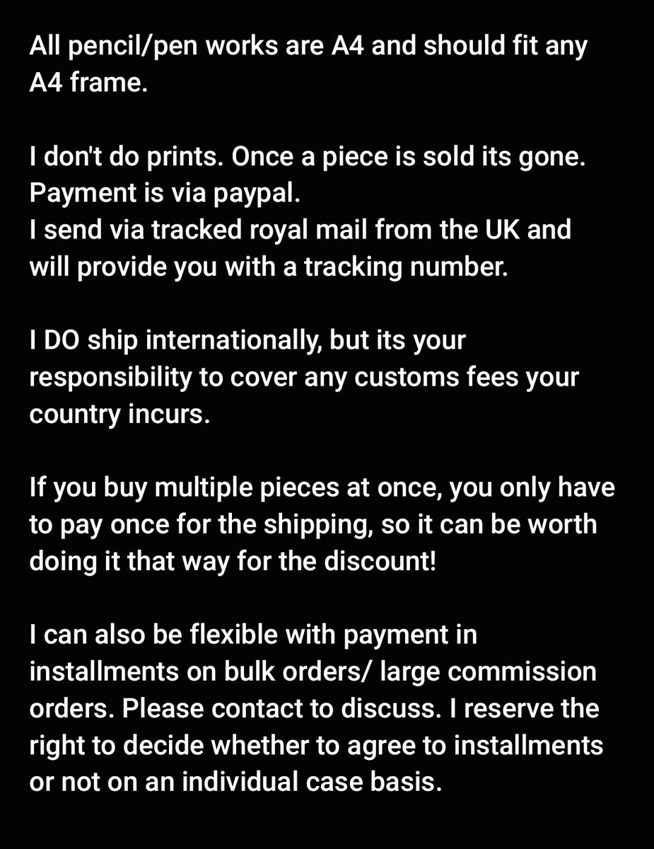 Cealaigh (Commissions closed) on Twitter: "Had a few queries about payment recently! Please read ...