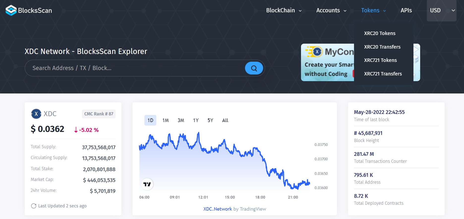 BlocksScan on Twitter: "Do you hold #NFT on #XDCNetwork? We are excited to share that now ...