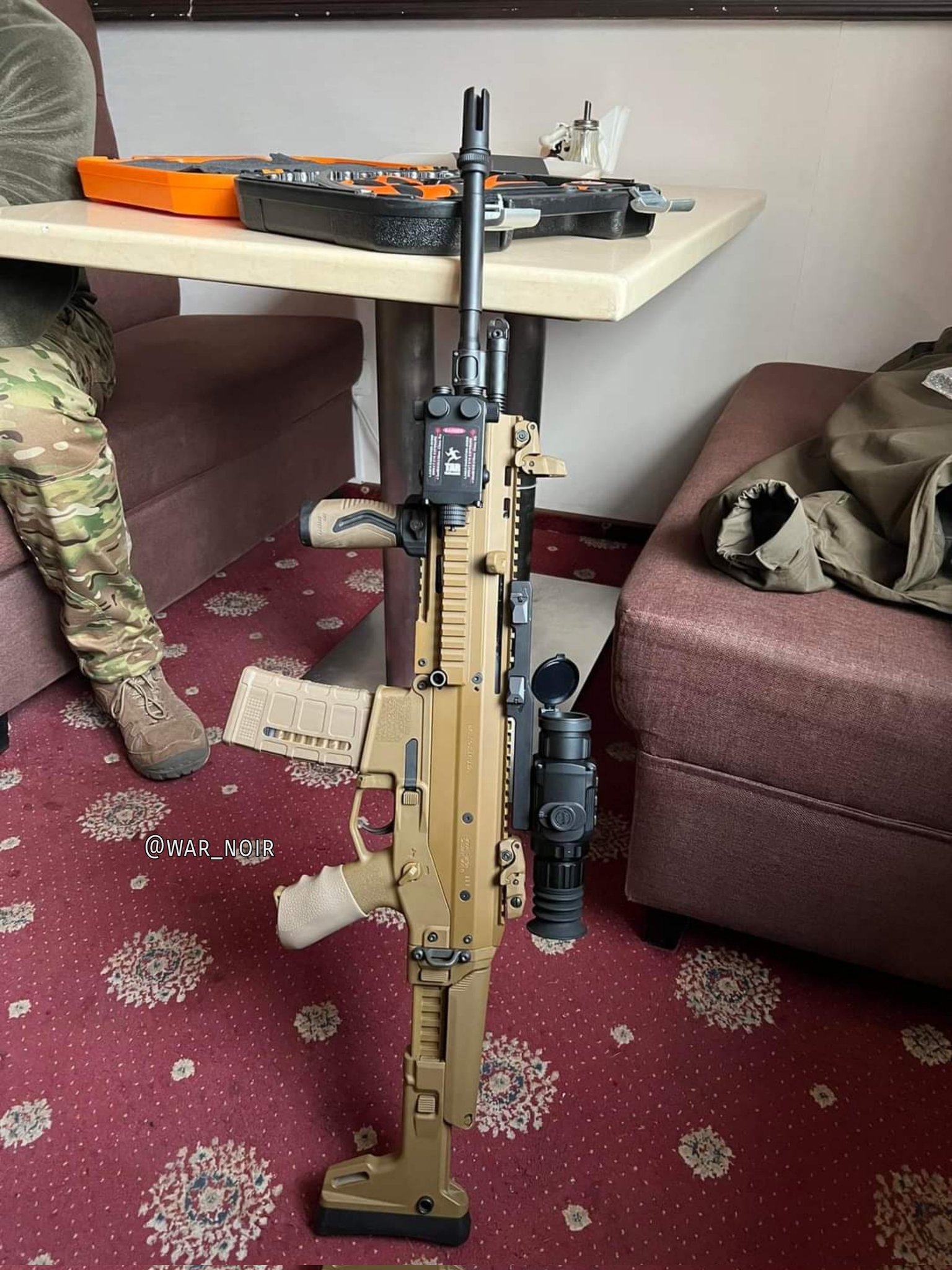 War Noir on Twitter: "#Russia #Ukraine 🇷🇺🇺🇦: A customized Bushmaster ACR (Adaptive Combat Rifle ...