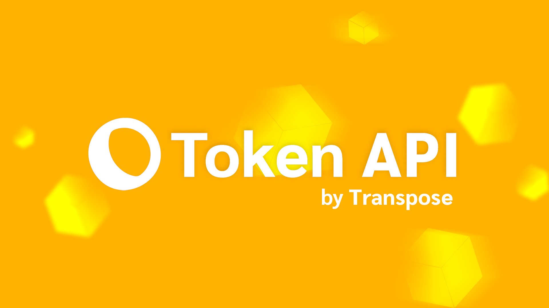 Transpose on Twitter: "Transpose Token API (1/3) The Transpose Token API puts the entire ...