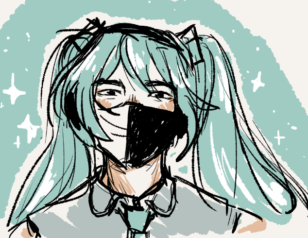 「tiny mikuboo doodle #ranboofanart 」|micin!のイラスト