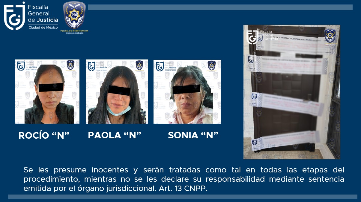 Fiscalía Cdmx On Twitter Detiene Fiscalíacdmx A Tres Personas Por Su