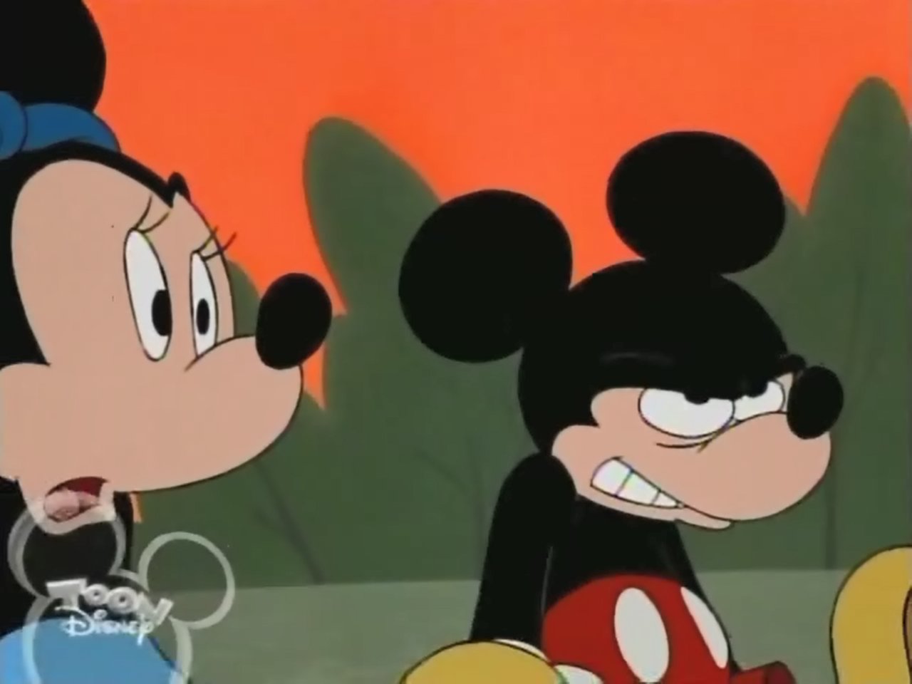 Mickey Mouse Upset