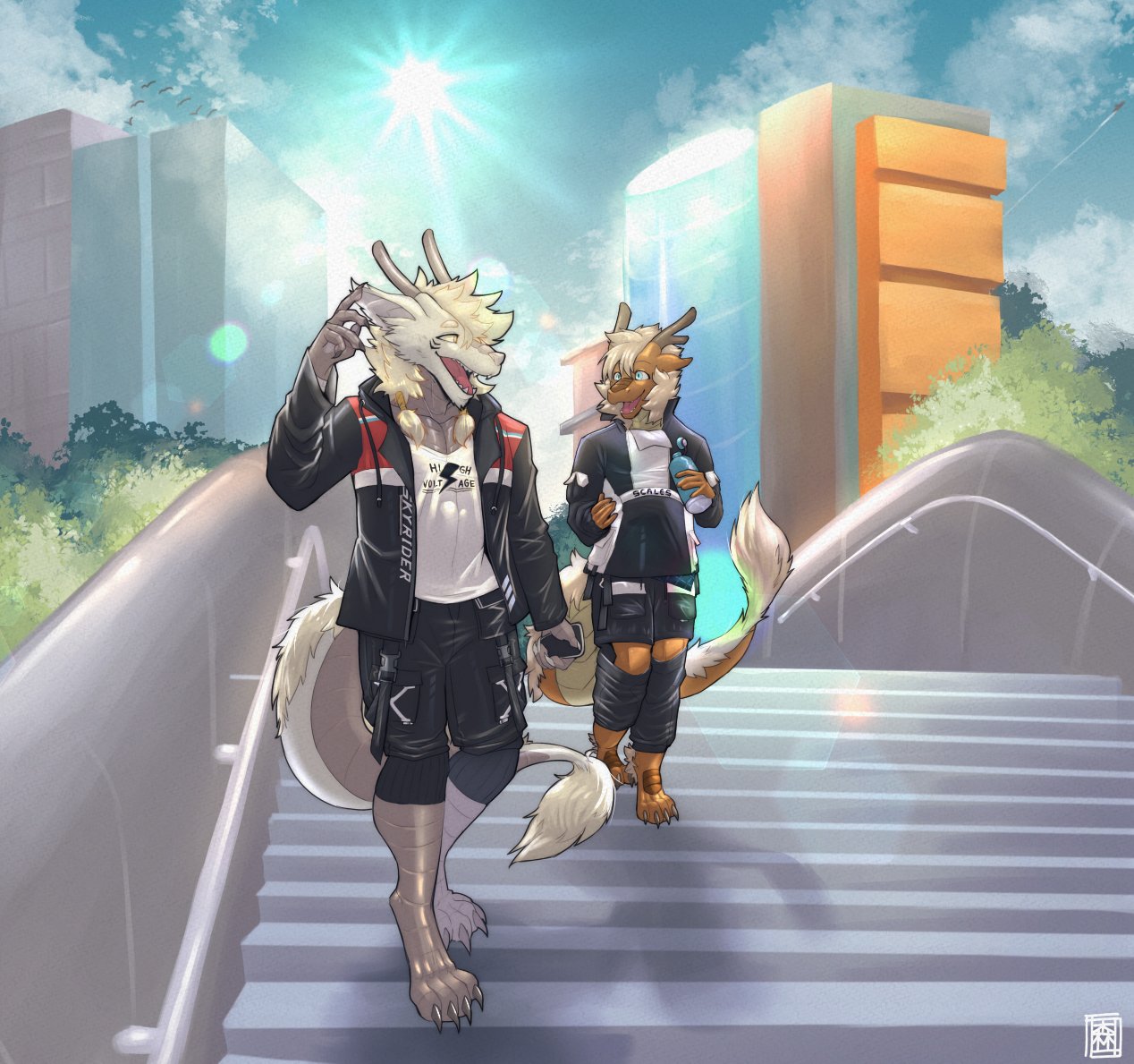 Exsys on Twitter: "Completed piece for @.raendragon! Thank you so much! 💗 https://t.co ...