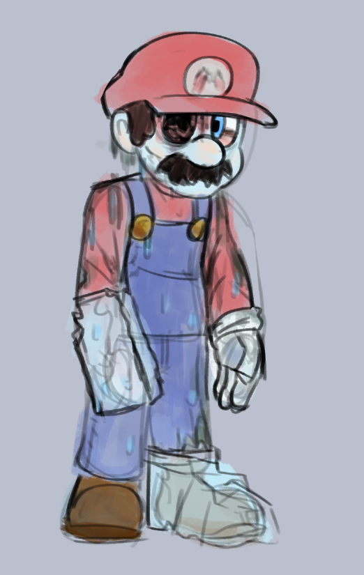 Creepypasta Mario I Hate You