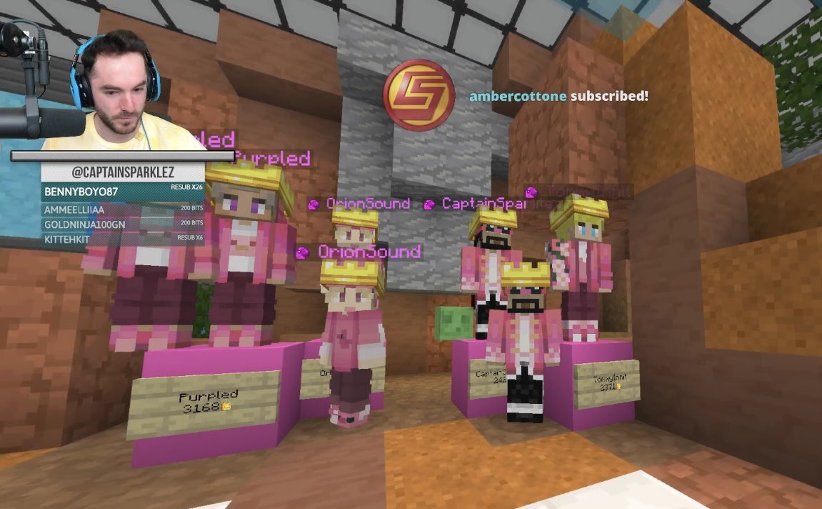 Minecraft Captainsparklez Statue