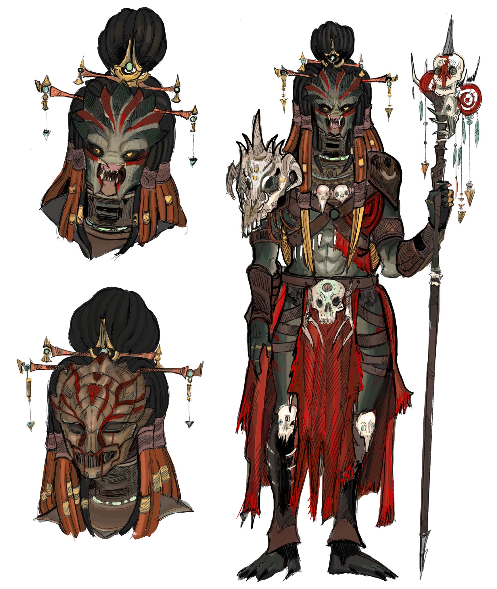 Predator Huntress Art